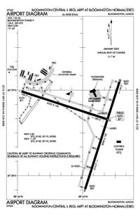 Central Il Regional At Bloomington-Normal Airport - KBMI - BMI ...