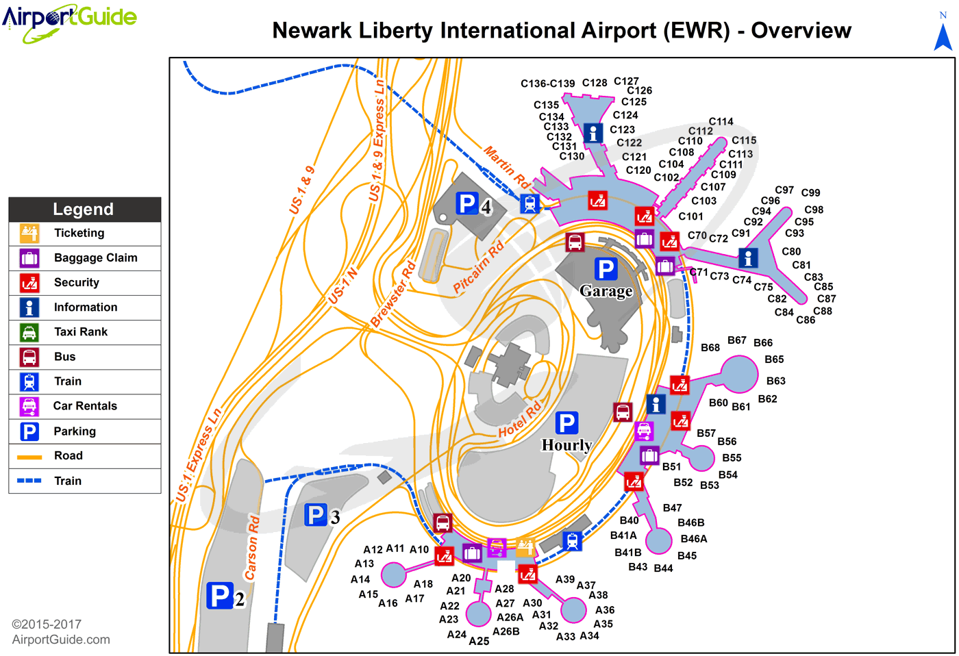 Newark Liberty International Airport KEWR EWR Airport Guide Newark Liberty International Airport KEWR EWR Airport Guide
