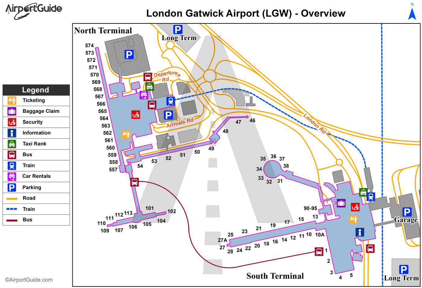 London Gatwick Airport EGKK LGW Airport Guide London Gatwick Airport EGKK LGW Airport Guide